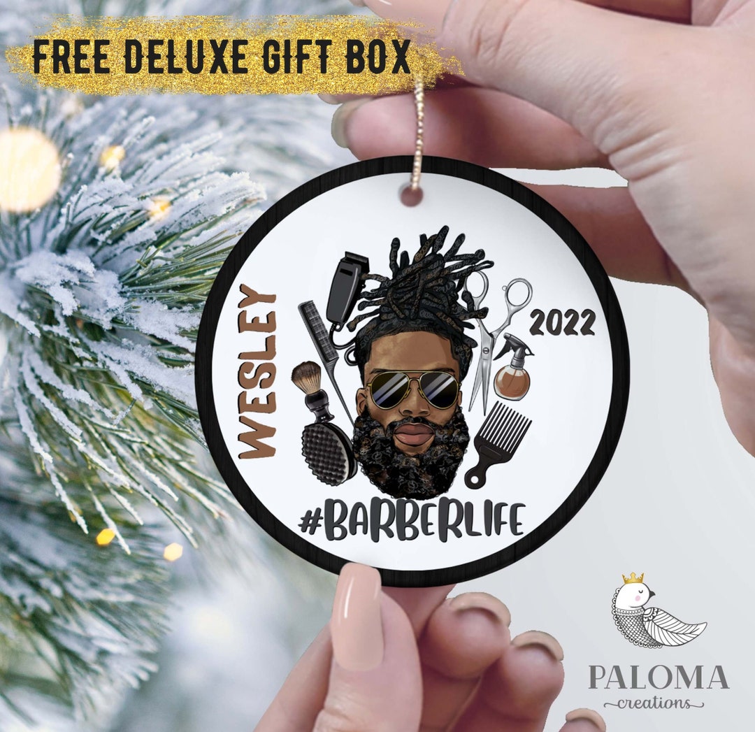 Barber Life Ornament Gift Barbers Gifts Barber Life Gift Hair - Etsy