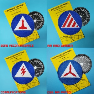 US Civil Defense Insignia Embroidered Patch 3" Iron on or Velcro - Made ...