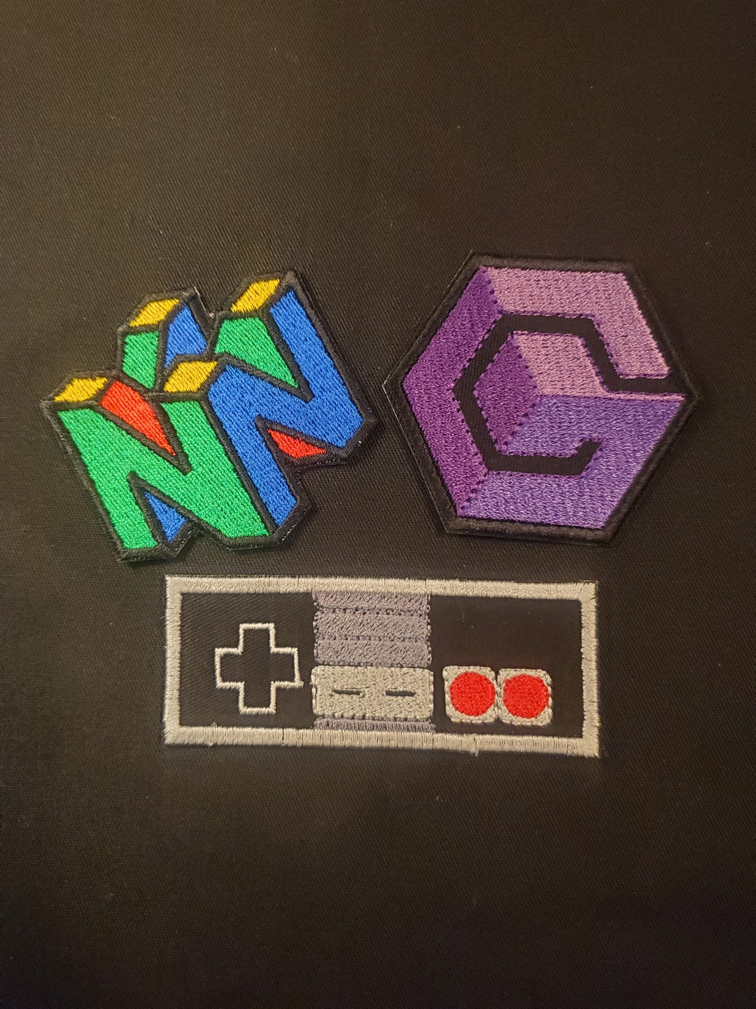 Retro Video Game Patch Pack of Three Iron on or Velcro - Etsy
