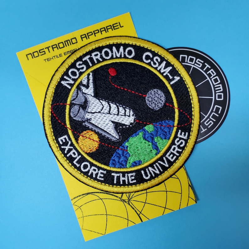 CUSTOM TEXT and COLORS Embroidered Space Mission Patch 4 - Etsy