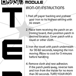 RADIATION 3-PACK Embroidered Patches Iron on or Velcro Backing Geiger ...