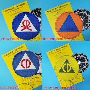 US Civil Defense Insignia Embroidered Patch 3" Iron on or Velcro - Made ...