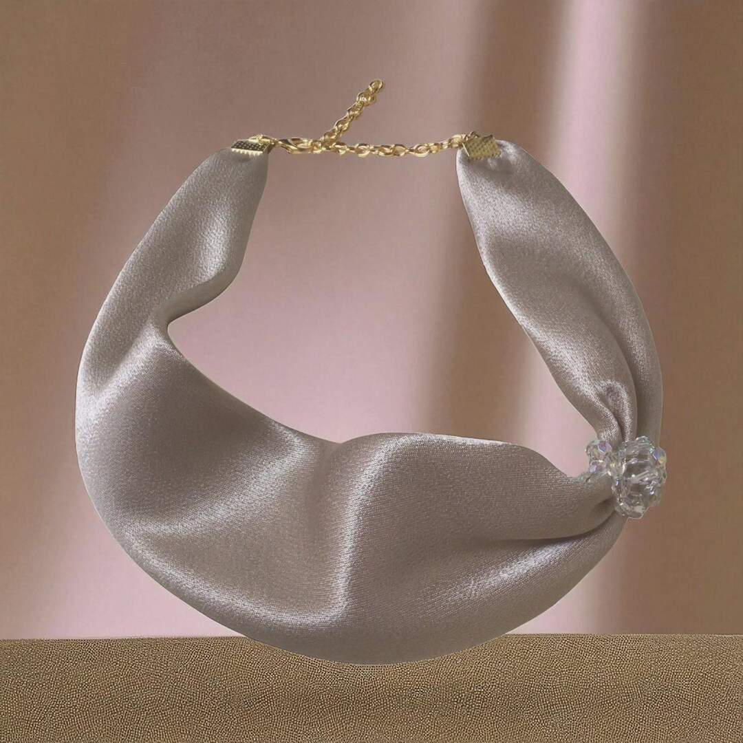 Chic Thyroid Scar Cover / Thyroid Scar Cover / Wedding Thyroid Necklace ...