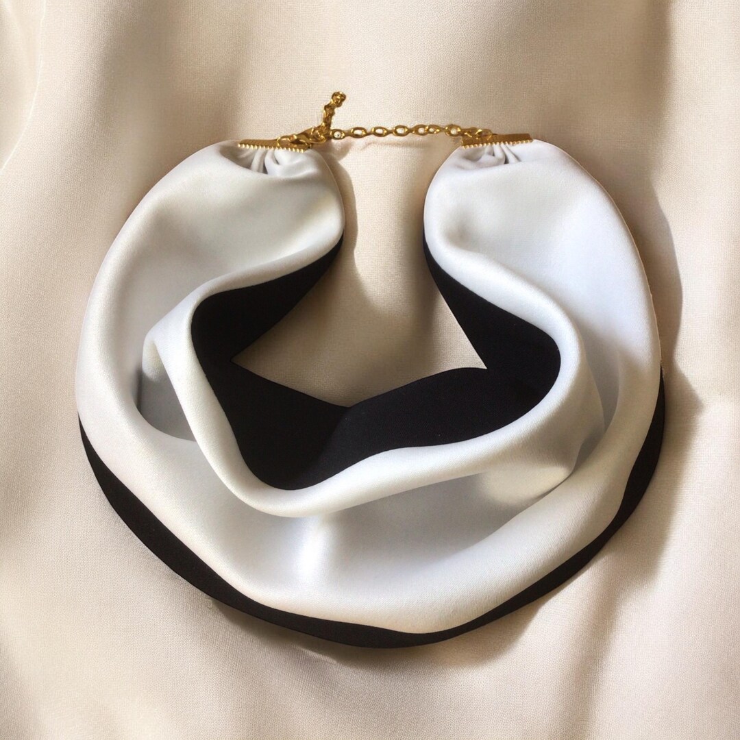 Reversible Thyroid Scar Cover / Thyroid Scarf / Scarf Necklace / Scarf ...