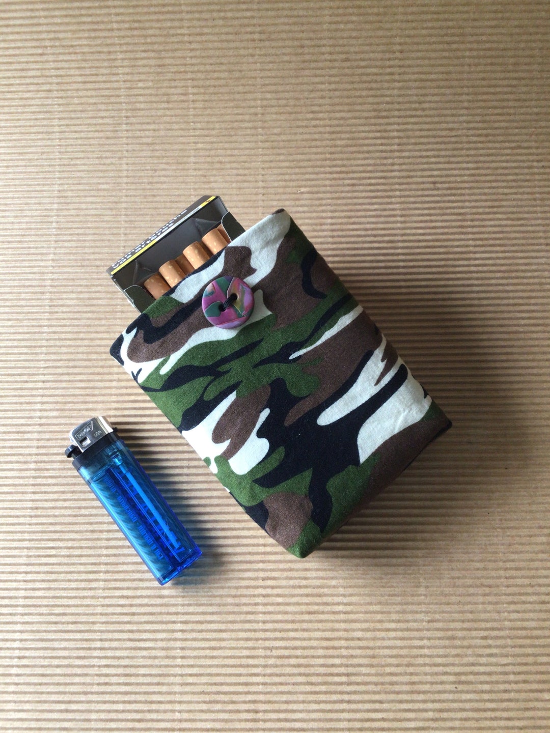 Cigarette Pack Case / Cigarette Case / Fabric Cigarette Case / - Etsy