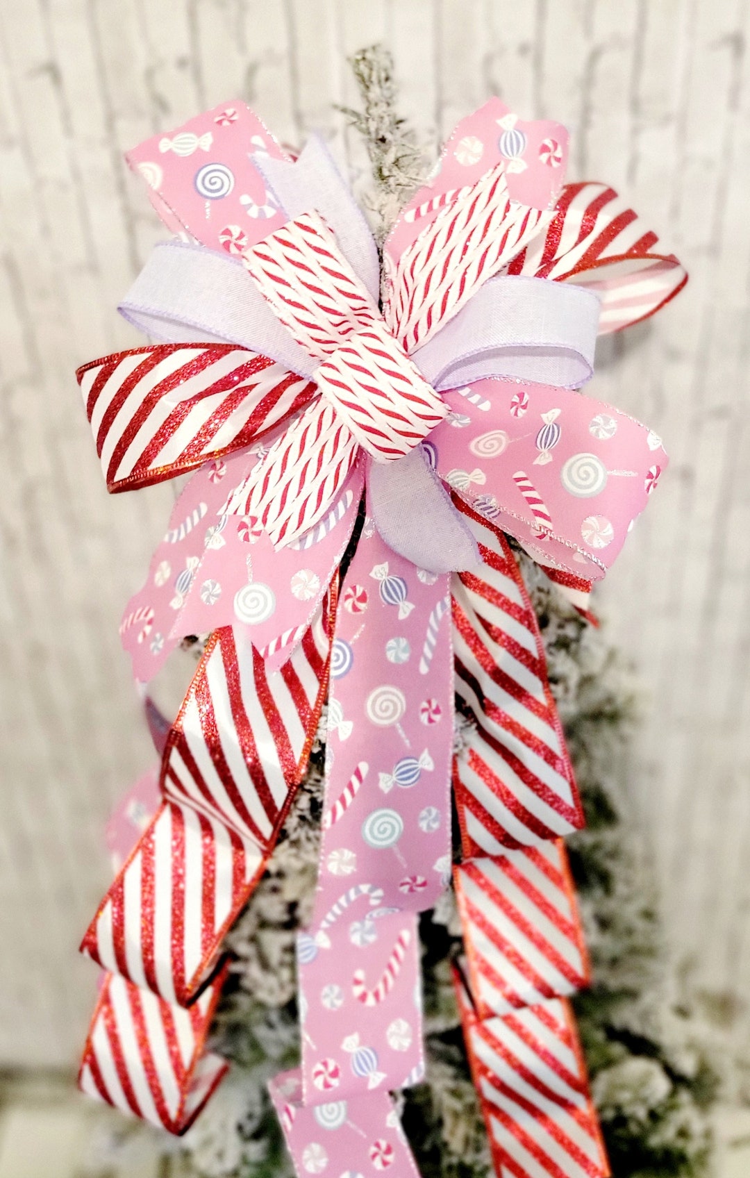 Christmas Tree Topper, Christmas Ornament, Christmas Candy Decorations ...