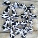 Cow Decor, Cow Ornaments, Set of Bows, Wreath Bow, Lantern Bow, Door ...