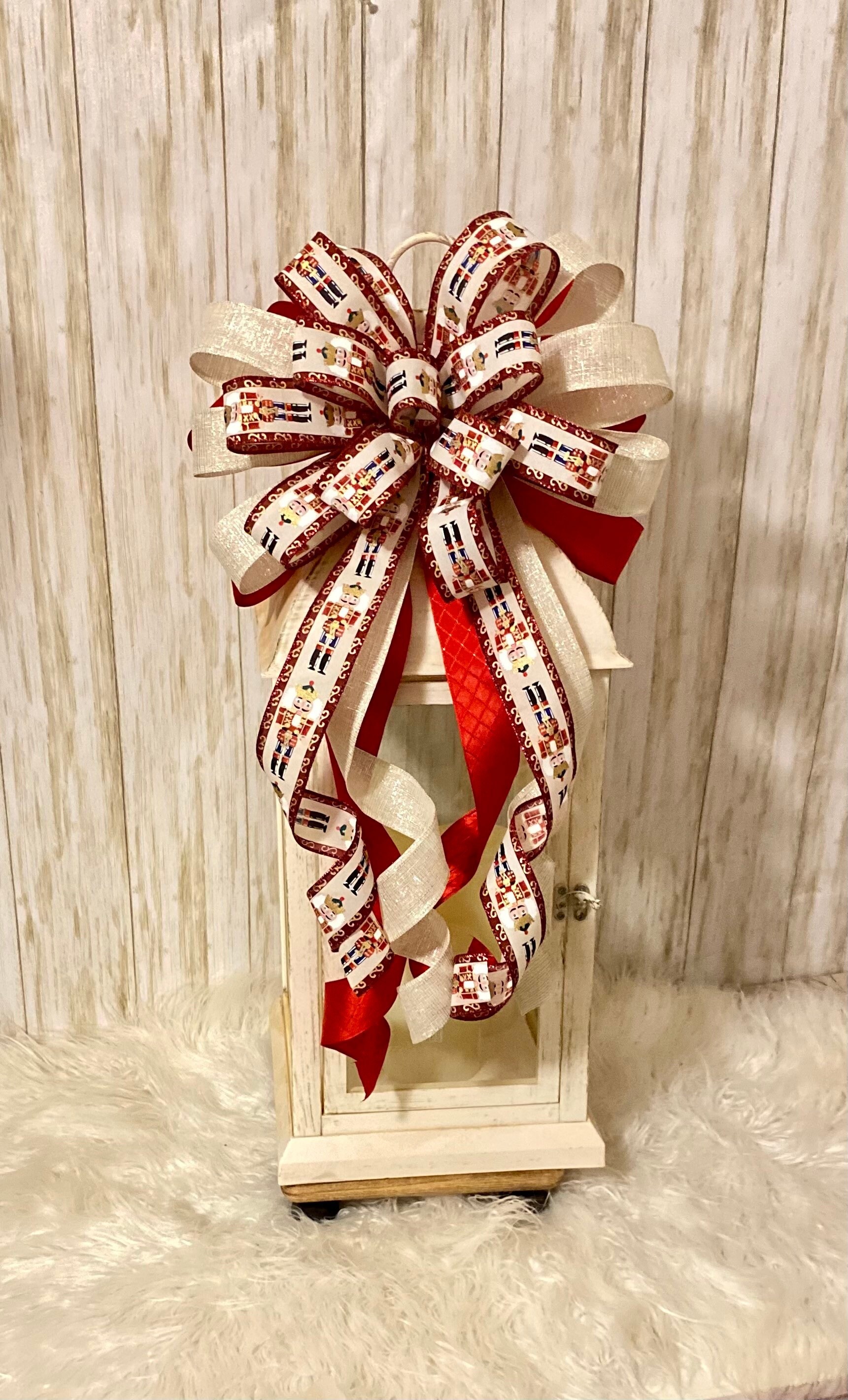 Nutcracker Bow Nutcracker Ornament Christmas Bow Christmas - Etsy