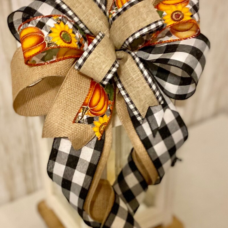 Large Burlap Bow - Etsy