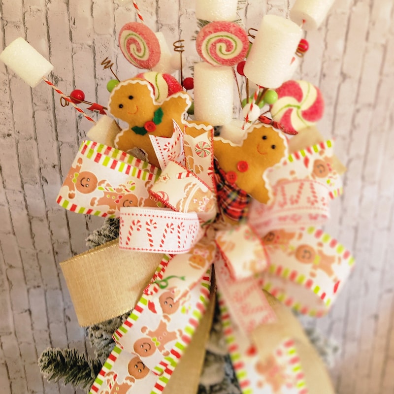 Gingerbread Tree Topper - Etsy