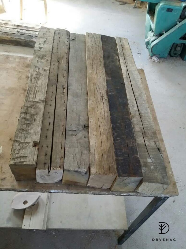 Reclaimed Oak Beam Coffee Table | Etsy