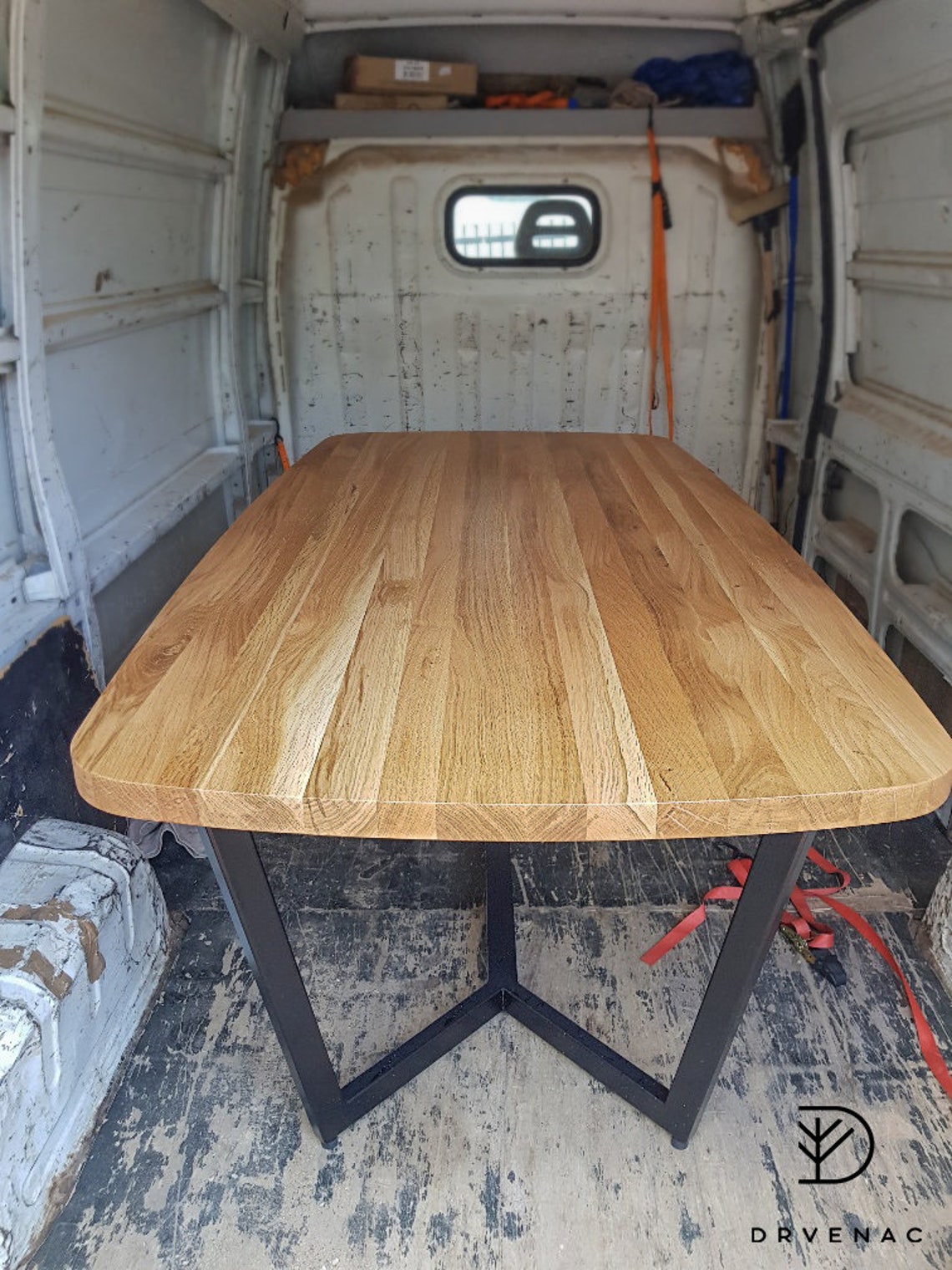 Oak Wood Dining Table - Etsy