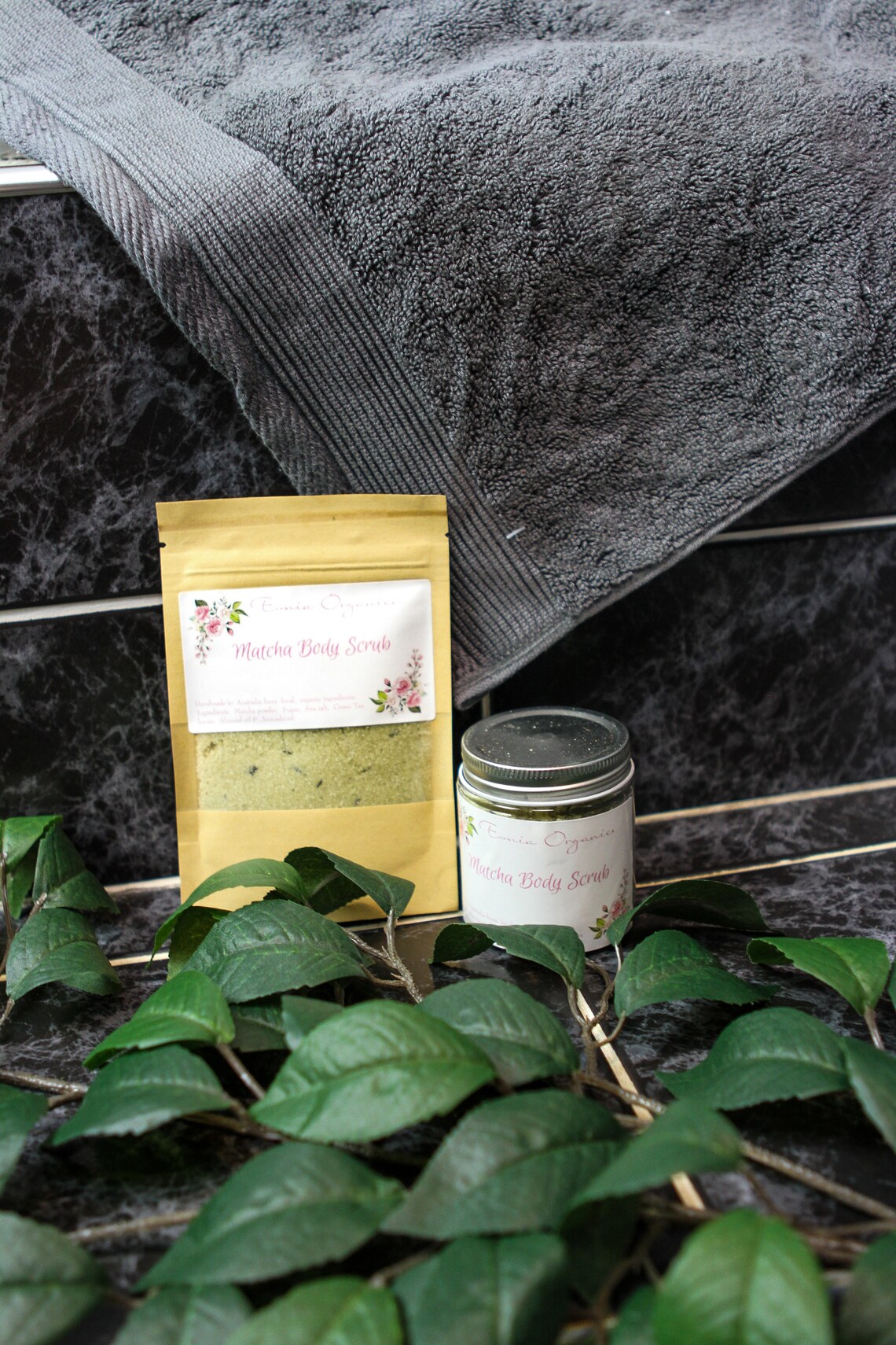 Brightening Matcha Body Scrub 100% Natural Organic Vegan - Etsy New Zealand