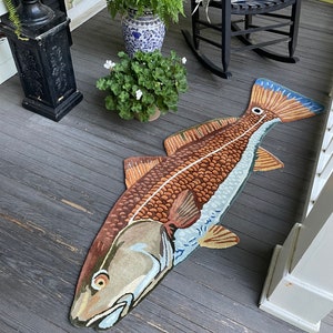 Redfish Rug - Etsy