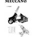 Printable A4 Poster, Meccano Scooter Vespa / Lambretta Digital Download ...
