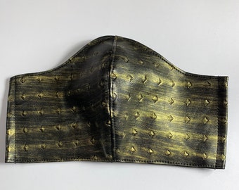 Leather Face Mask - Etsy