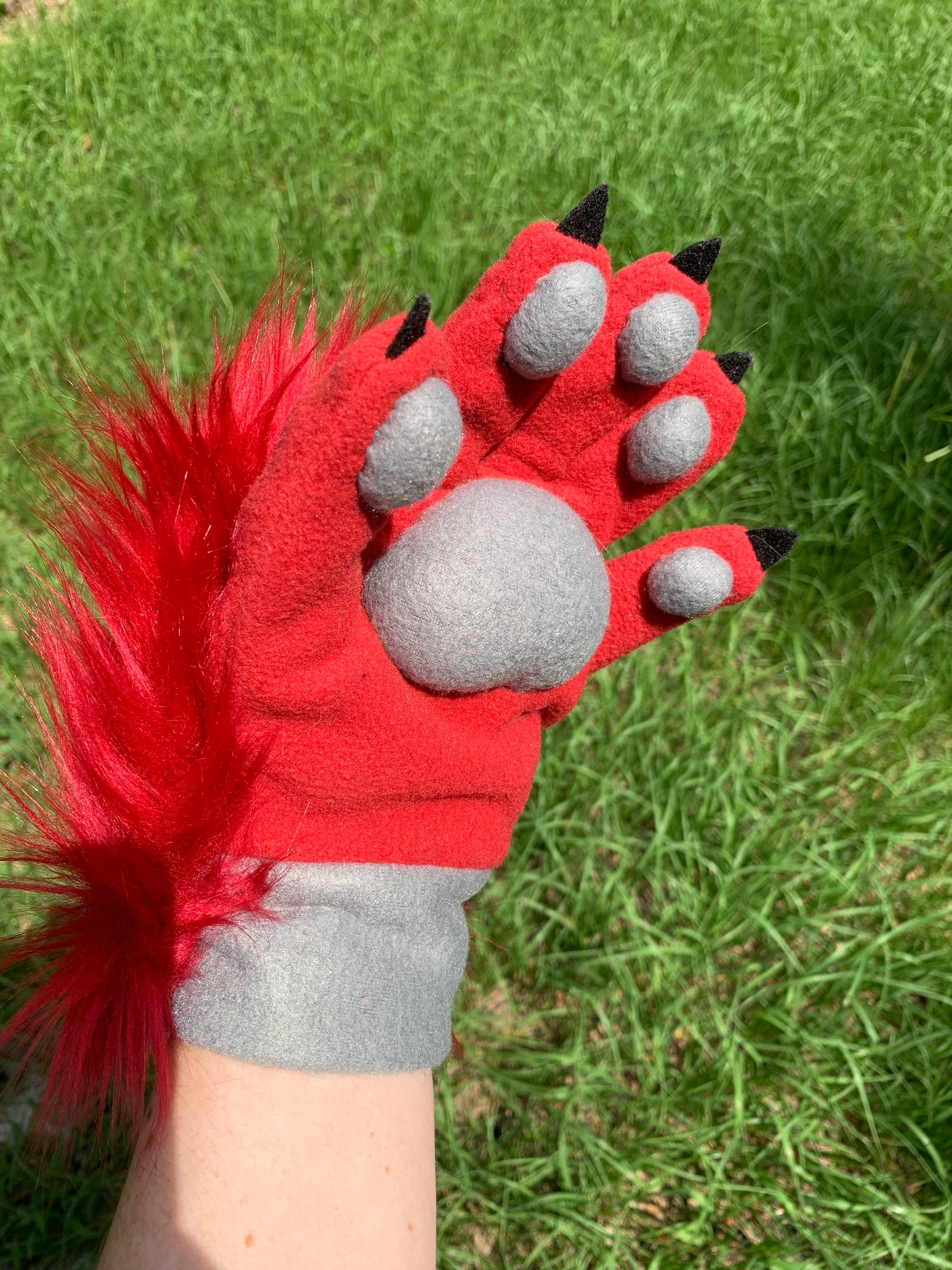 Pre-made furry paw gloves fursona paws fursuit paws paw | Etsy
