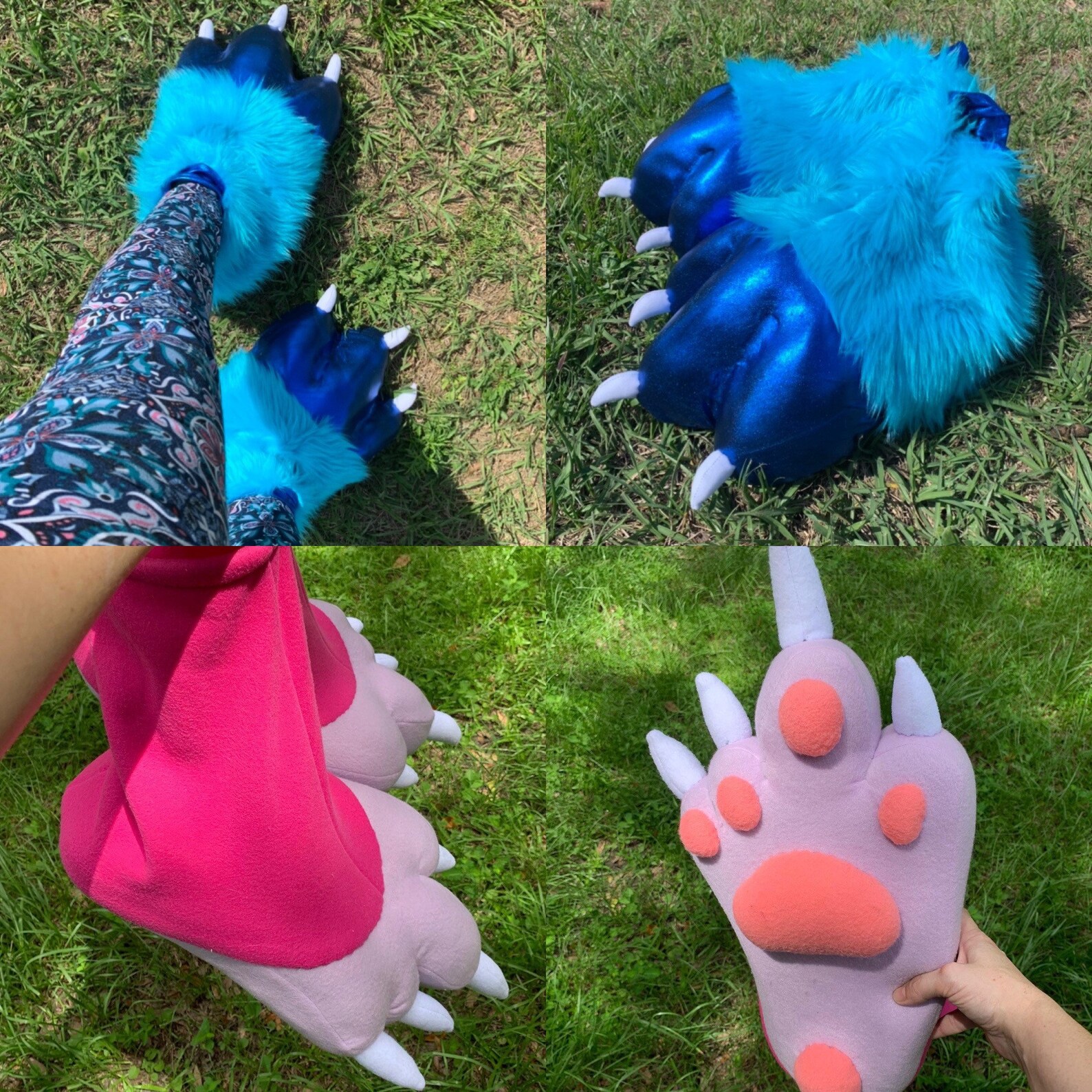 Custom Fursuit Feet Paws Fursuit Parts Fursuit Paws Feet | Etsy