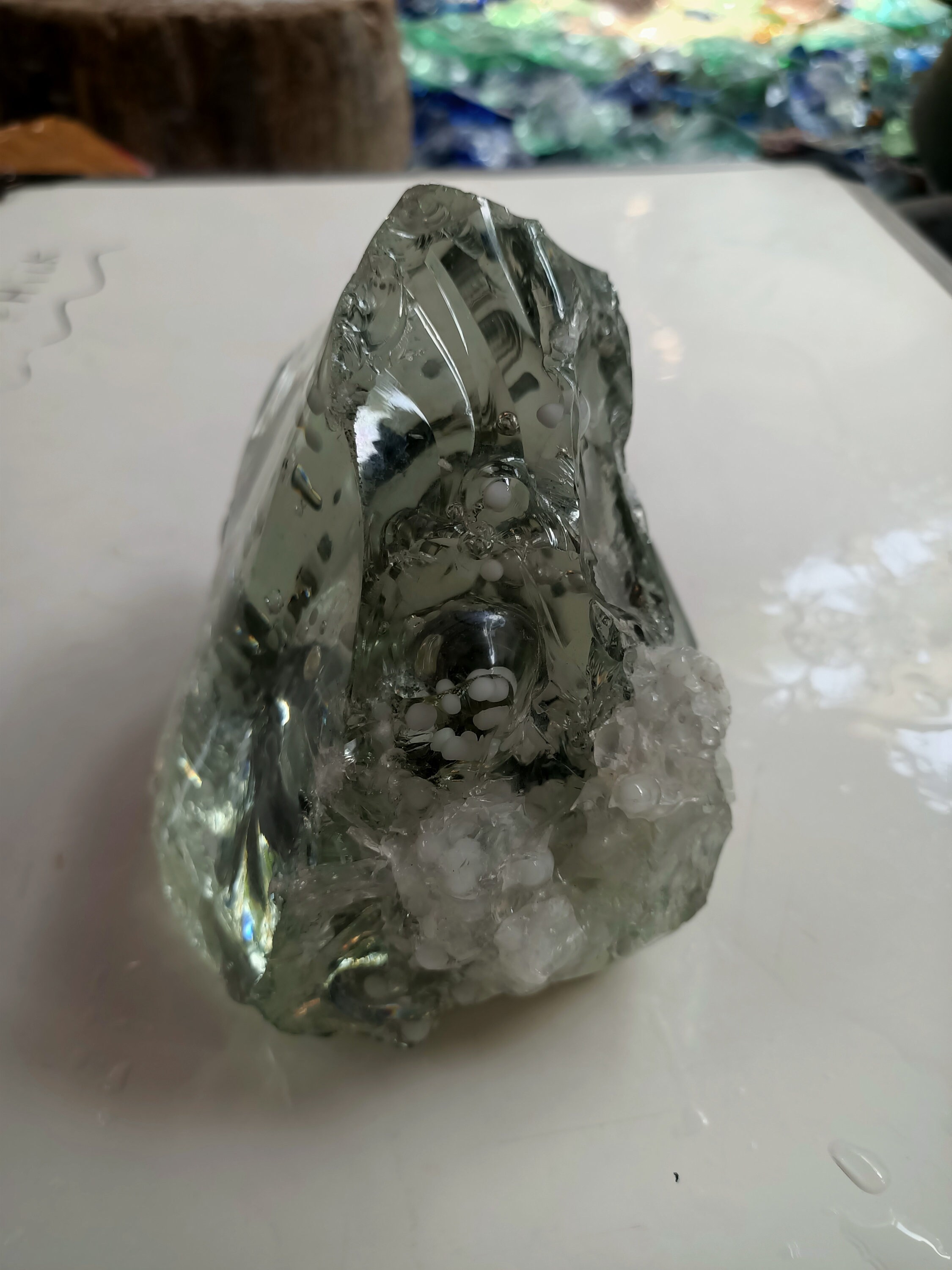 Rare Series!! 1.65kg(eb39) Perfect Shape Clear Snowball/flakes of ...