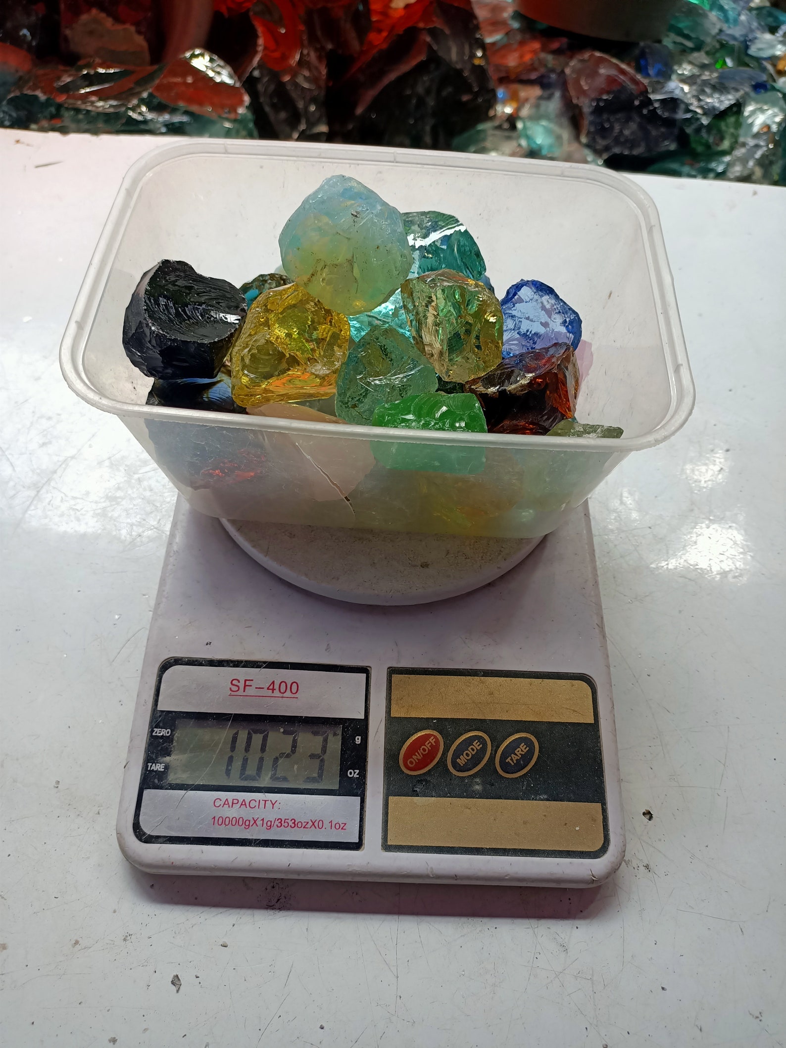 1kg(eb64)25pcs "special Rainbow Combination Rare Colours" of Andara ...