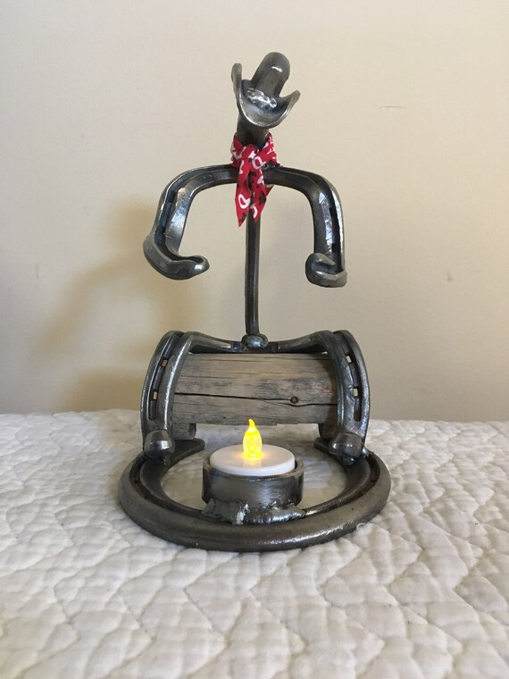 Art Objects Art & Collectibles Cowboy Horseshoe Night Light etna.com.pe