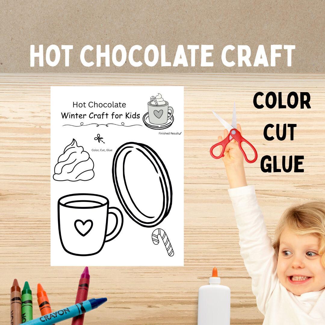 Hot Chocolate Craft for Kids,winter Classroom Activity for Preschool ...