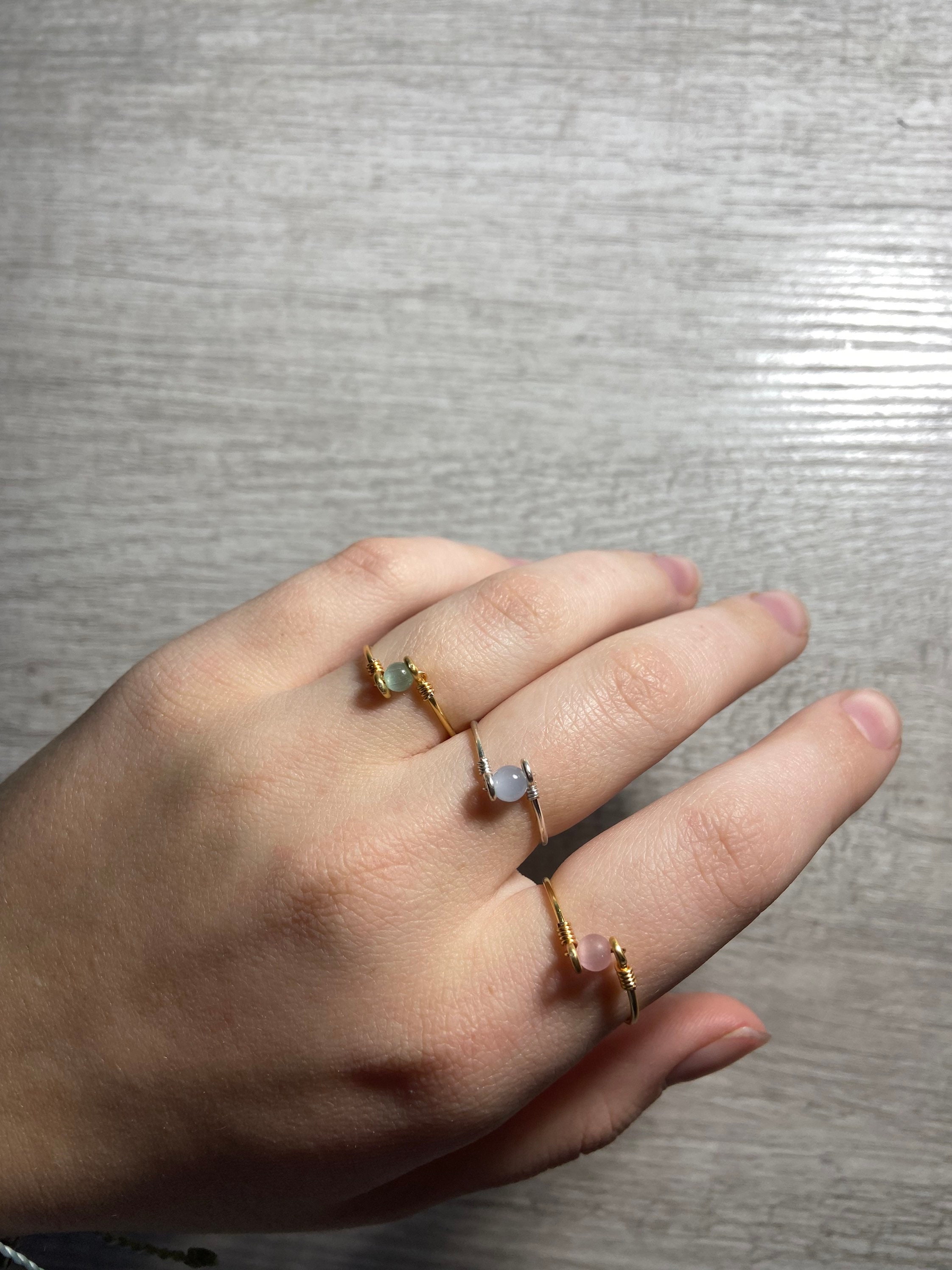 Dainty Wire Wrapped Ring - Etsy