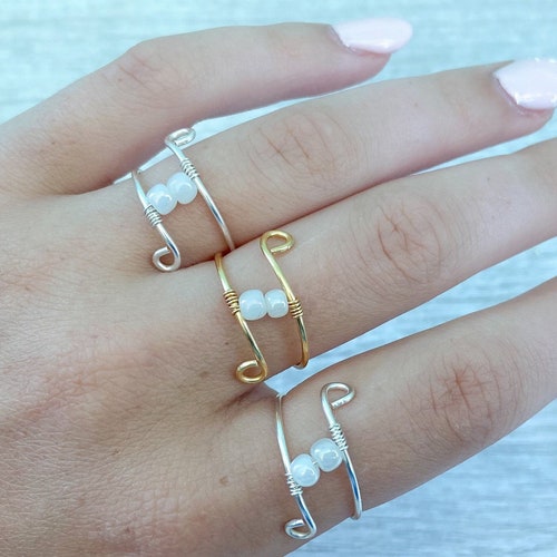 Colorful Millefiori Wire Wrapped Ring - Etsy