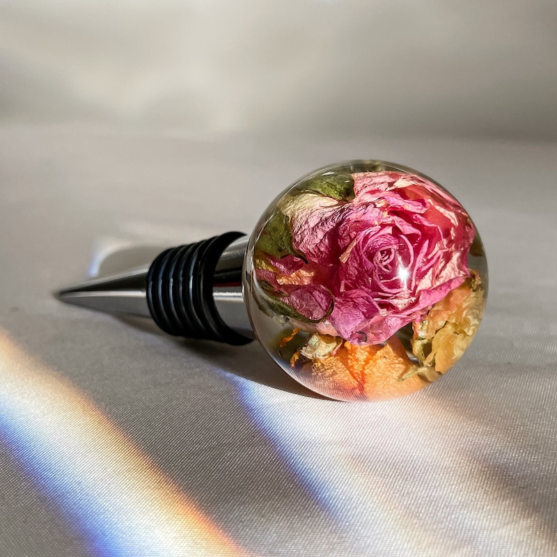 Flower Wine Stopper - Etsy