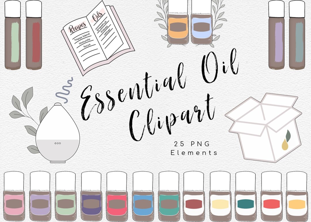 Essential Oil Clipart, Young Living Essential Oil Graphics ...