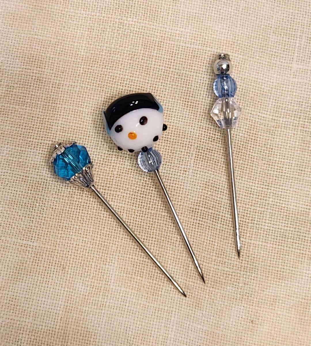 Snowman Pin Sets - Etsy