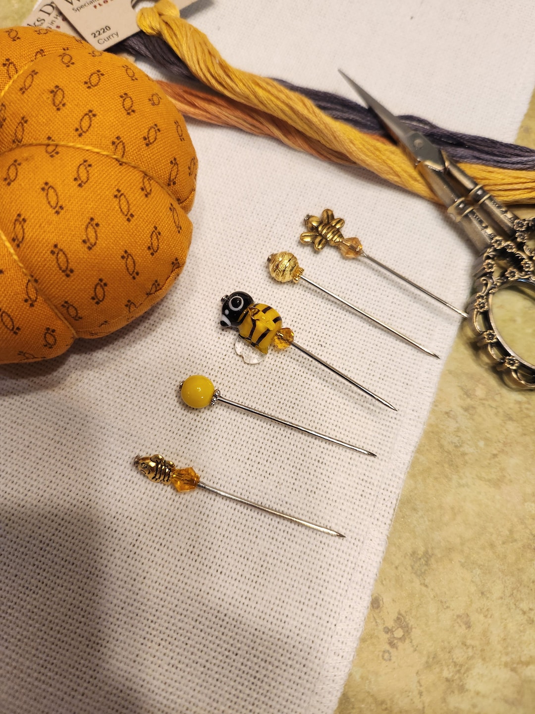 Bee Pins - Etsy