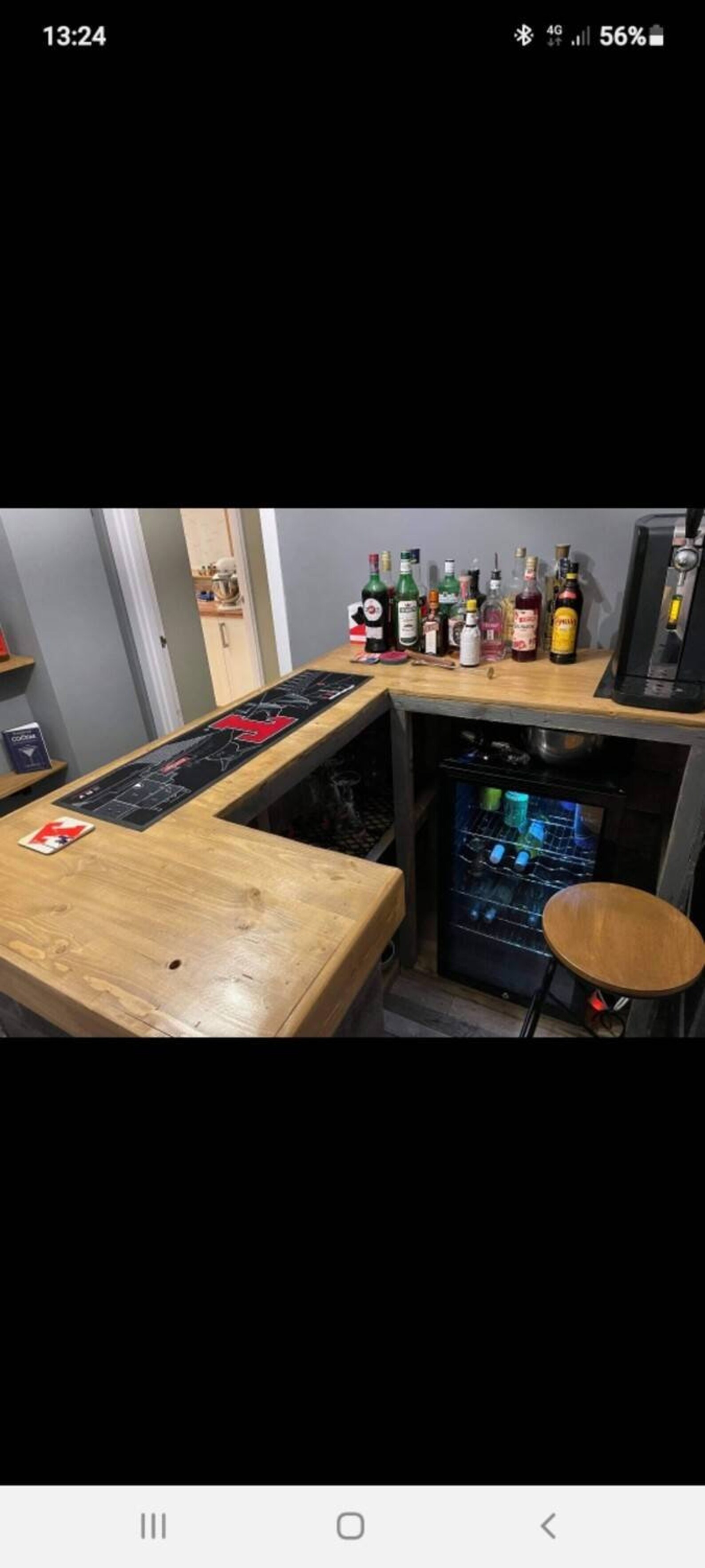 Bespoke Handmade Double Return Bar - Etsy UK