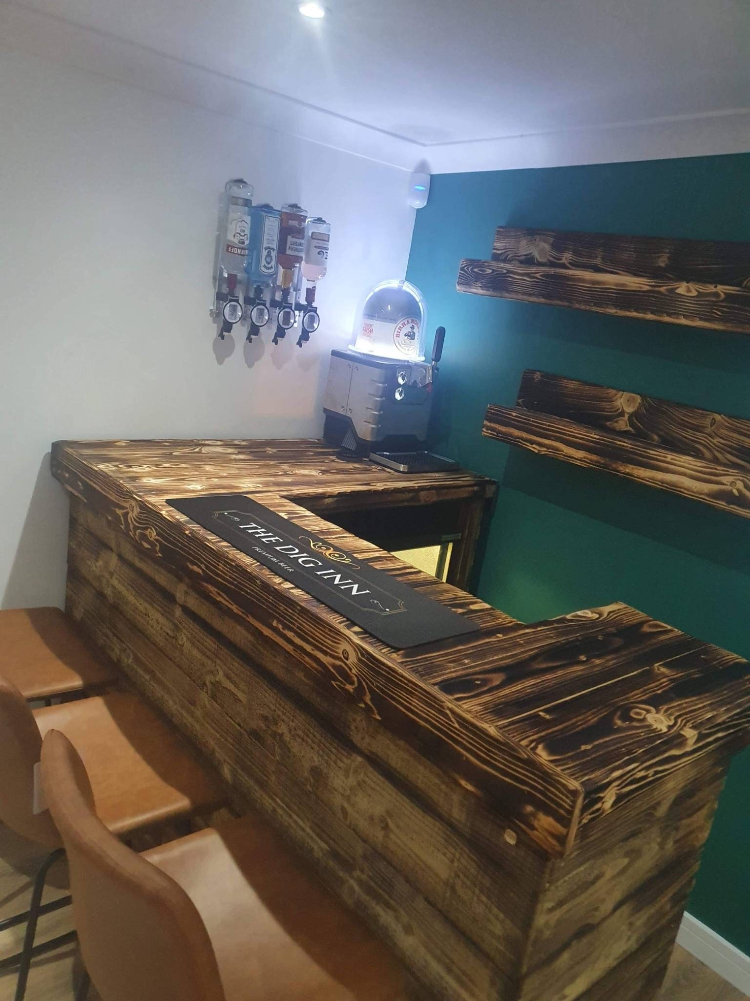 Bespoke Handmade Double Return Bar - Etsy UK