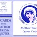 Mother Teresa Quotes Cards Printable, St Teresa of Calcutta Quote Cards ...
