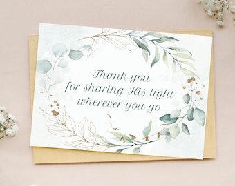 Thanksgiving Card Printable, Christian Greeting Card Printable ...