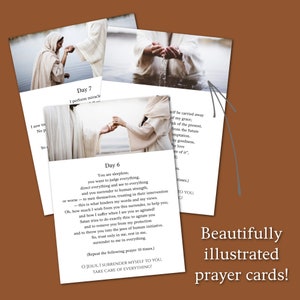 Novena of Surrender Prayer Cards Printable, Surrender Prayer, the ...