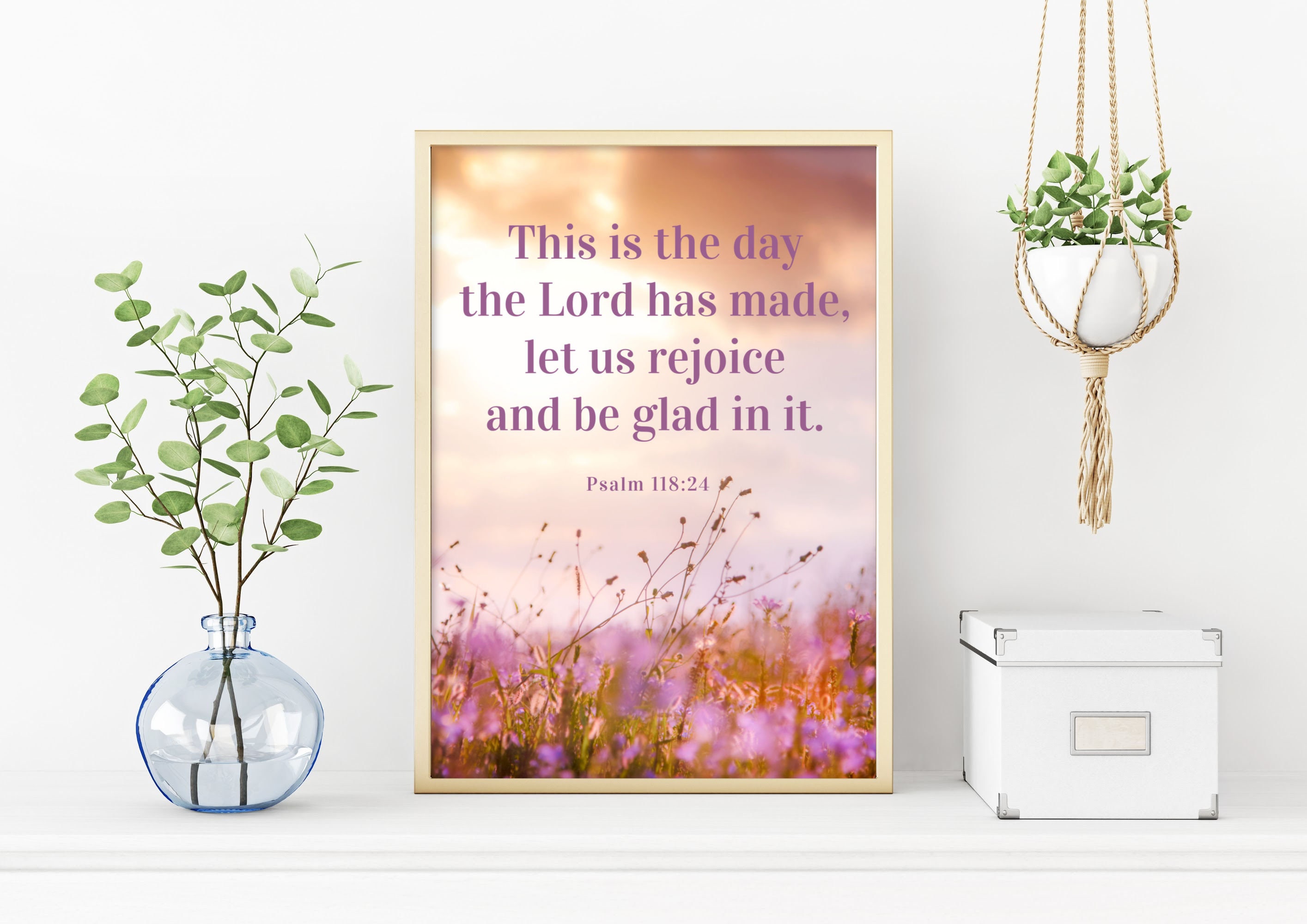 This is the Day the Lord Has Made Printable Psalm 118 24 - Etsy