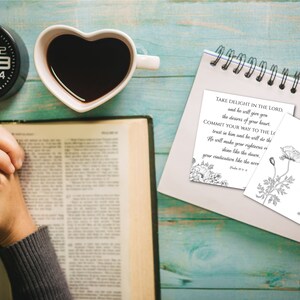 HOPE Scripture Cards Printable, HOPE Bible Verse Cards, Encouraging ...