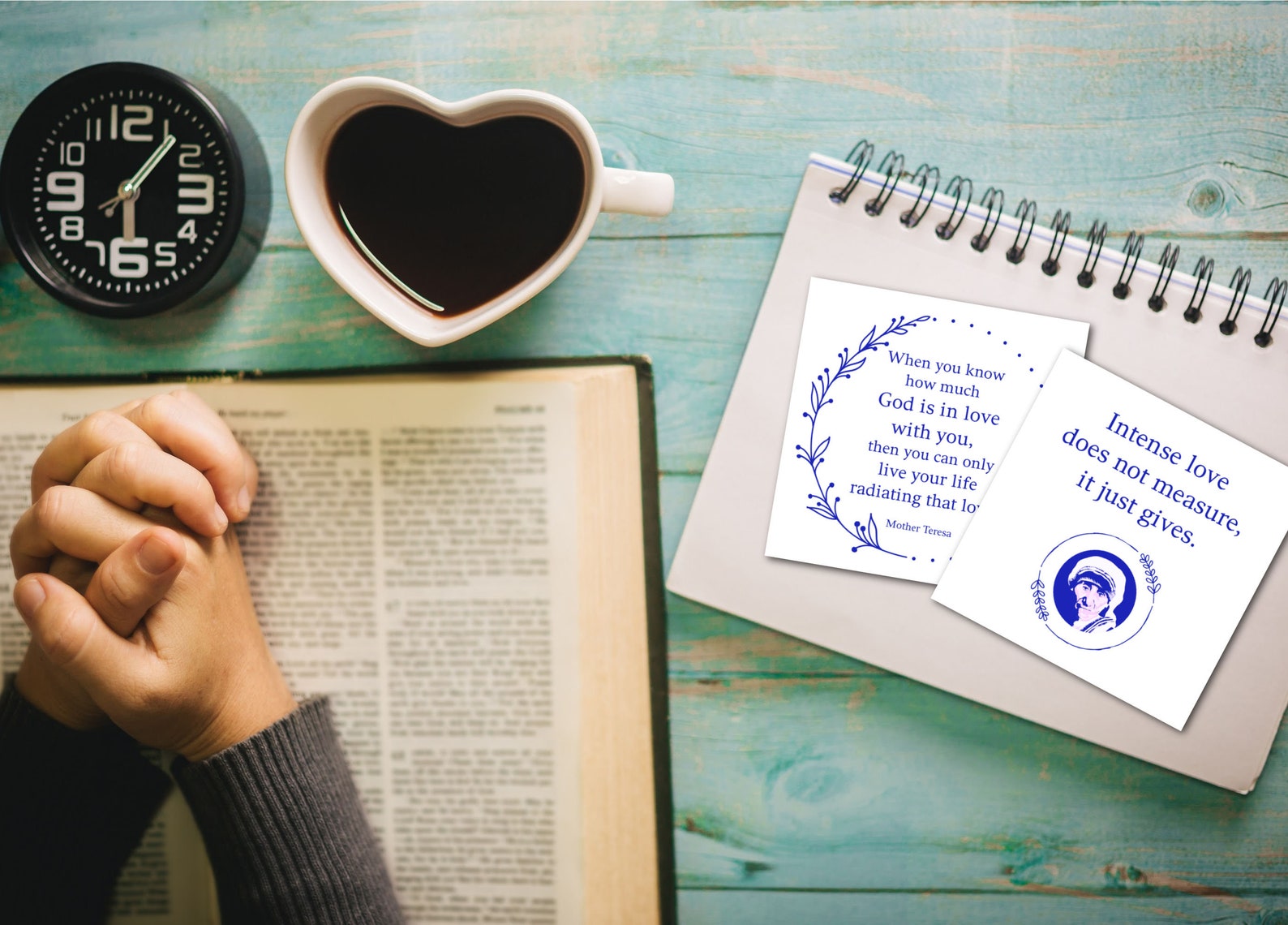 Mother Teresa Quotes Cards Printable, St Teresa of Calcutta Quote Cards ...