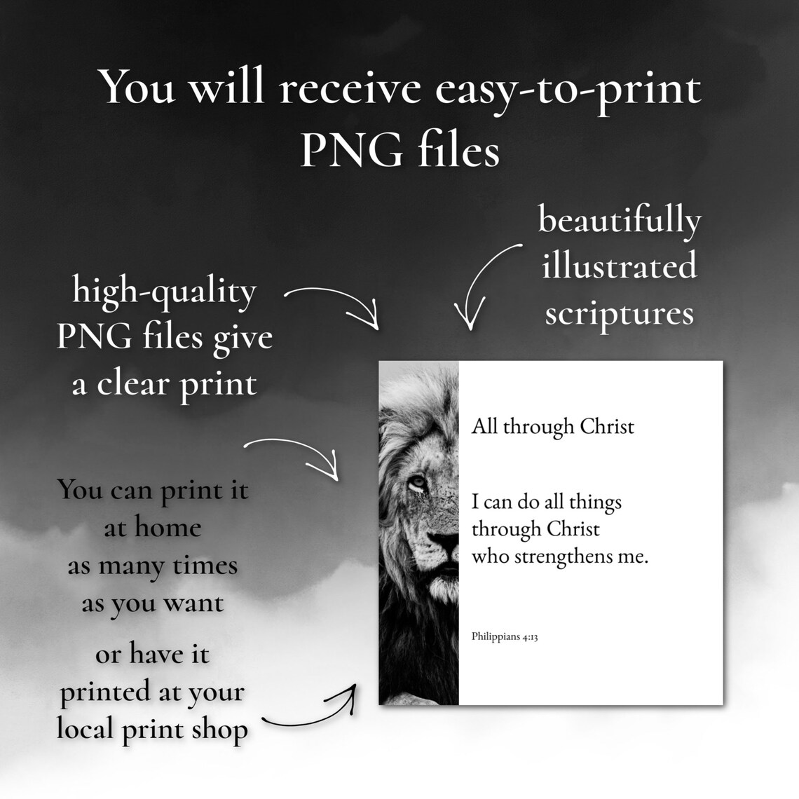 God's Protection Scripture Cards Printable, God's Protection Bible ...