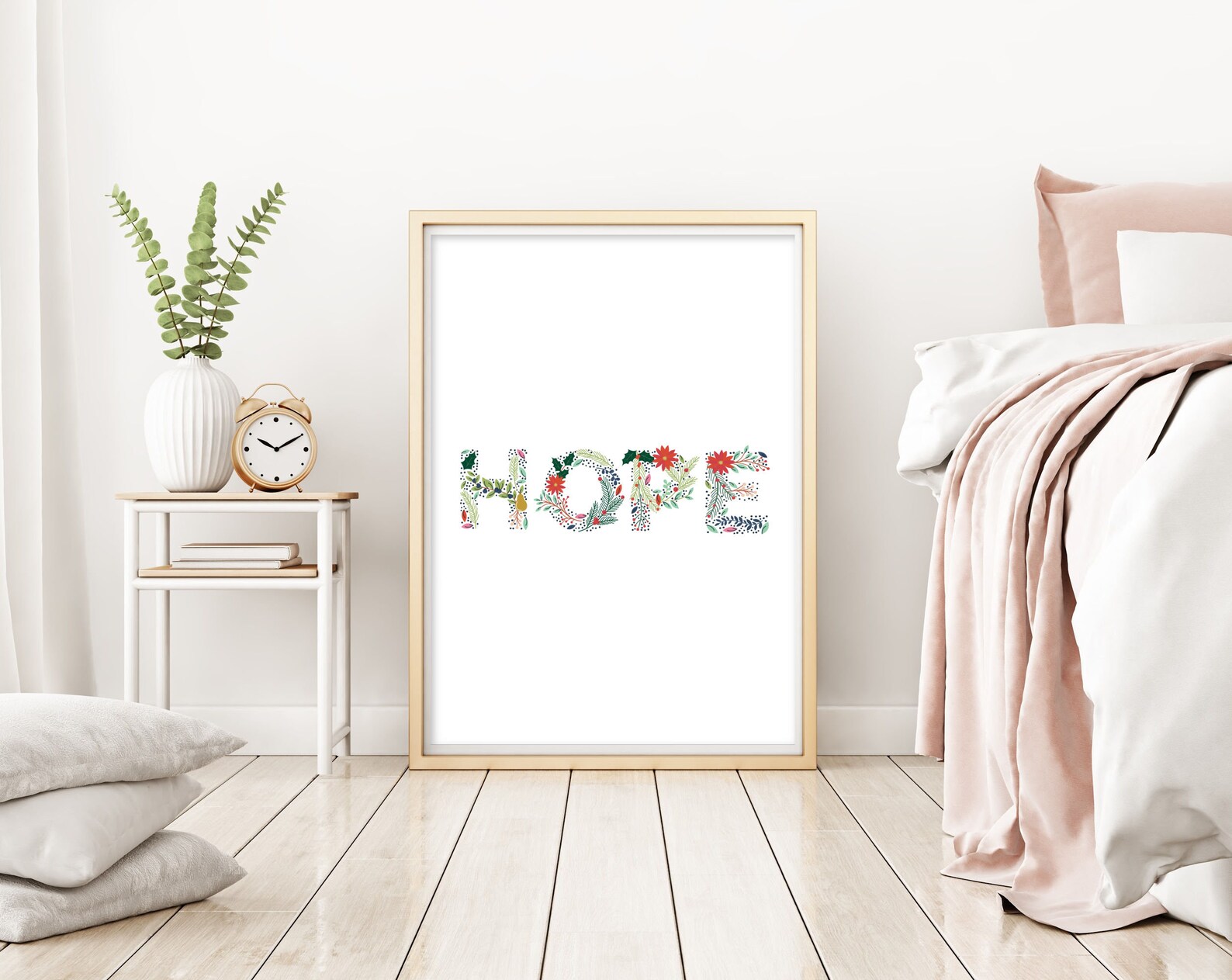 Hope Printable Wall Art, Hope Scripture Wall Art, Hope Wall Decor, Hope ...