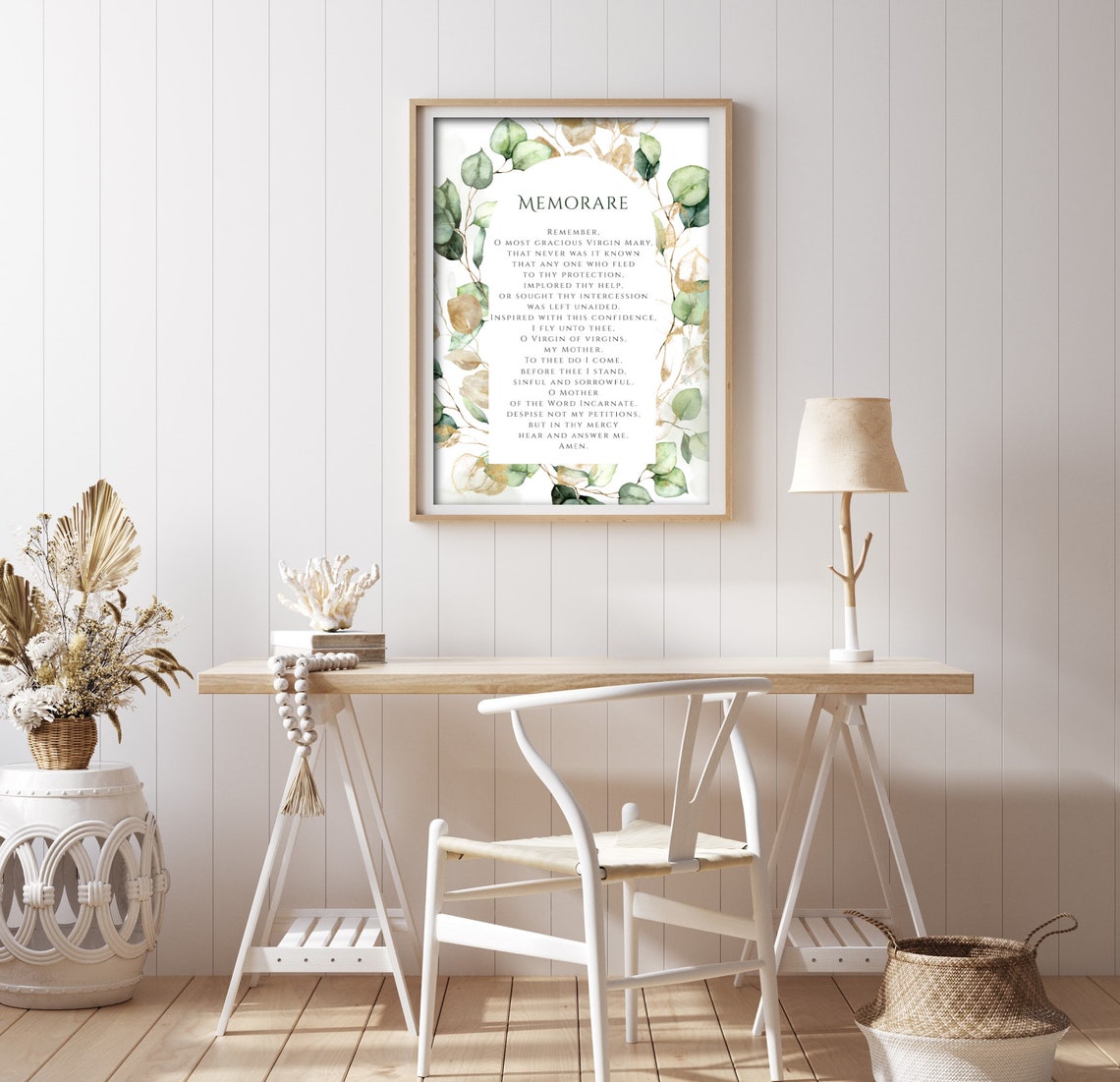 Memorare Prayer to Virgin Mary Printable Memorare to the - Etsy