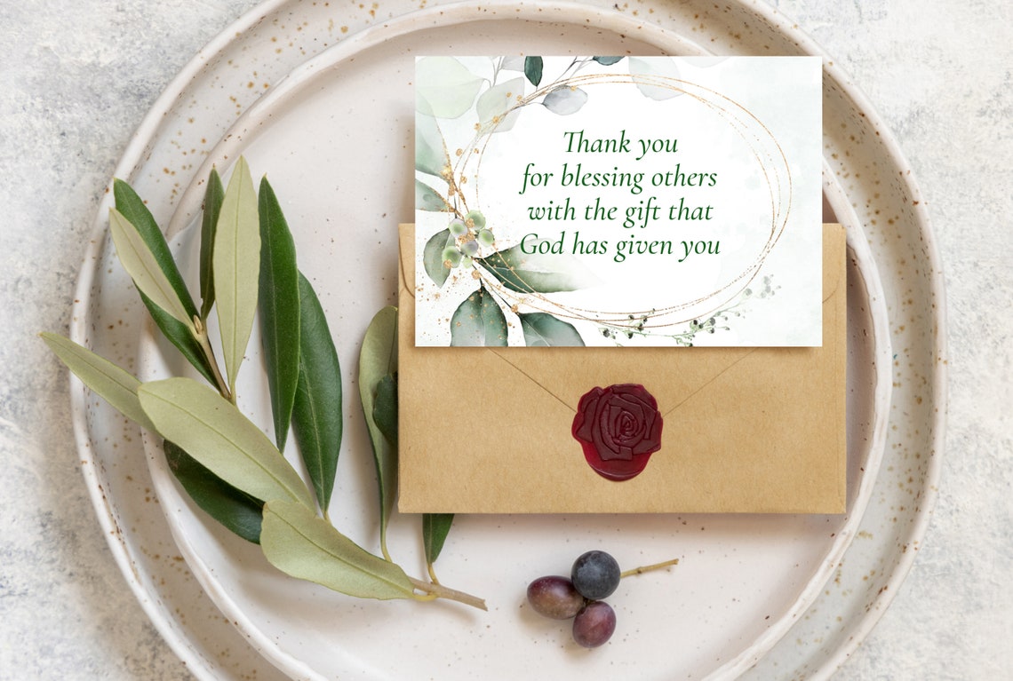 Thanksgiving Card Printable Christian Greeting Card - Etsy