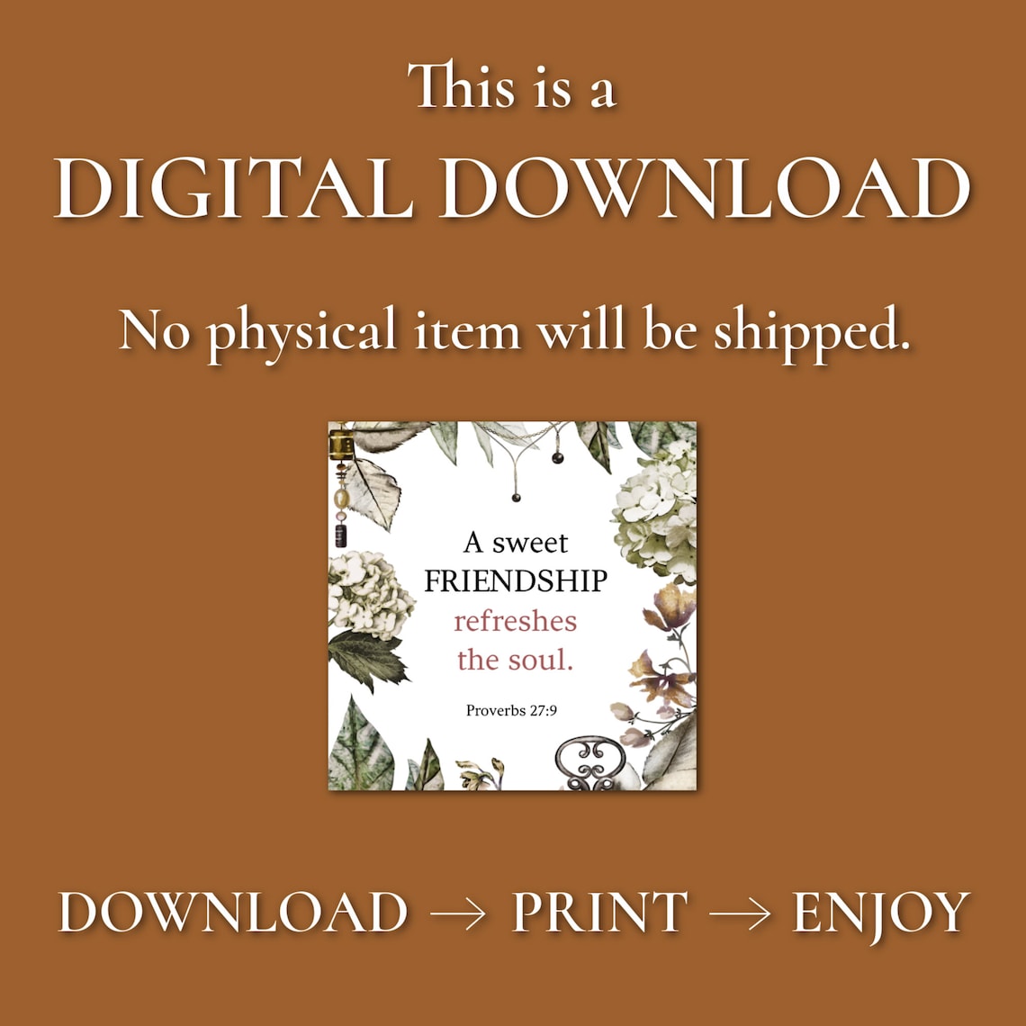 FRIENDSHIP Scripture Cards Printable, Friend Bible Verse Cards ...