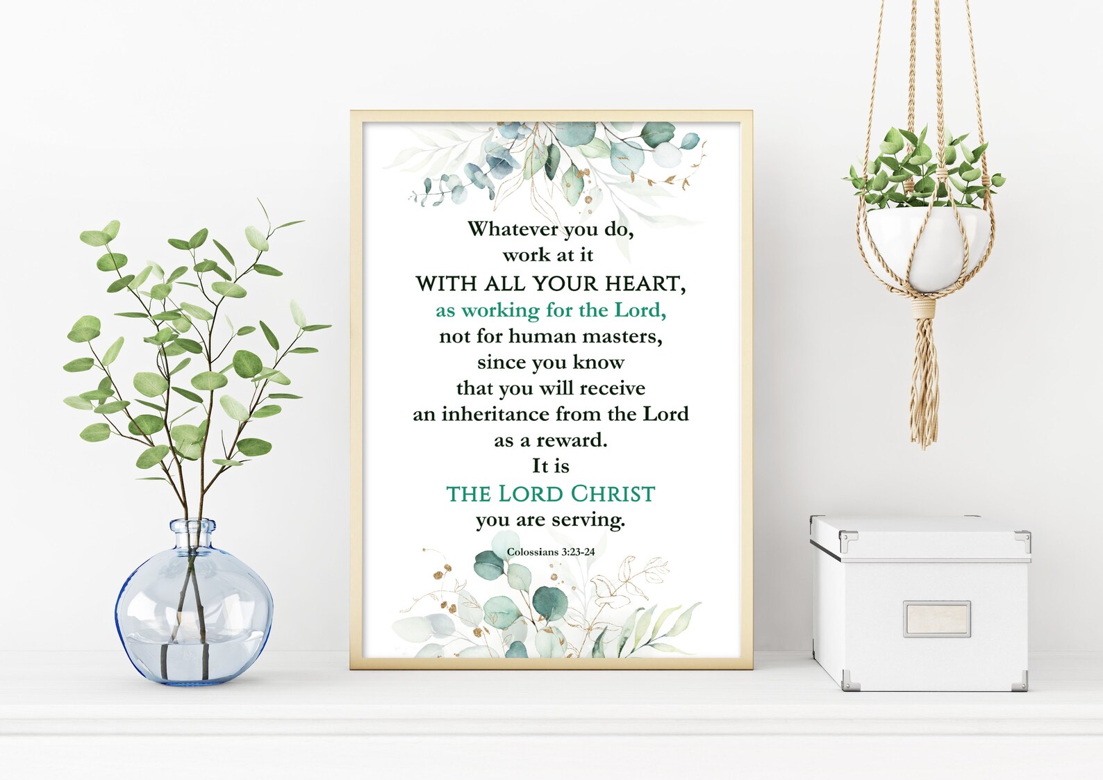 Colossians 3:23-24 Printable, Whatever You Do Printable, Colossians 3 ...