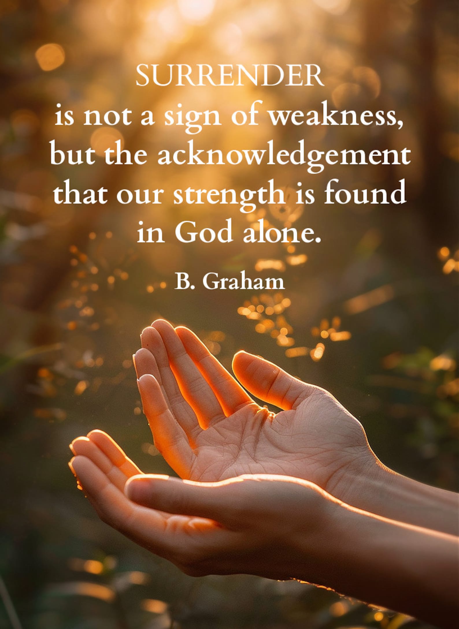 Surrender Bible Verses Cards, Bible Affirmations, Surrender Scripture ...