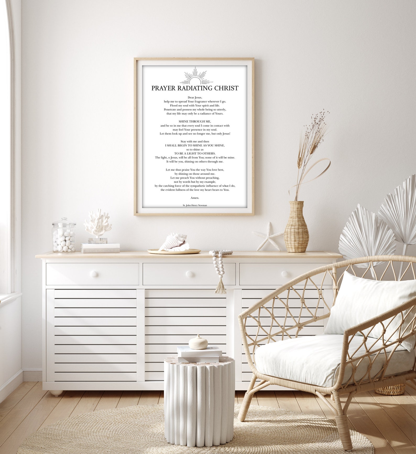 Prayer Radiating Christ Printable, Radiating Christ Prayer, Fragrance ...