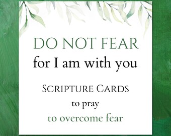 Printable Anxiety Bible Verse Cards Bible Study Resource - Etsy