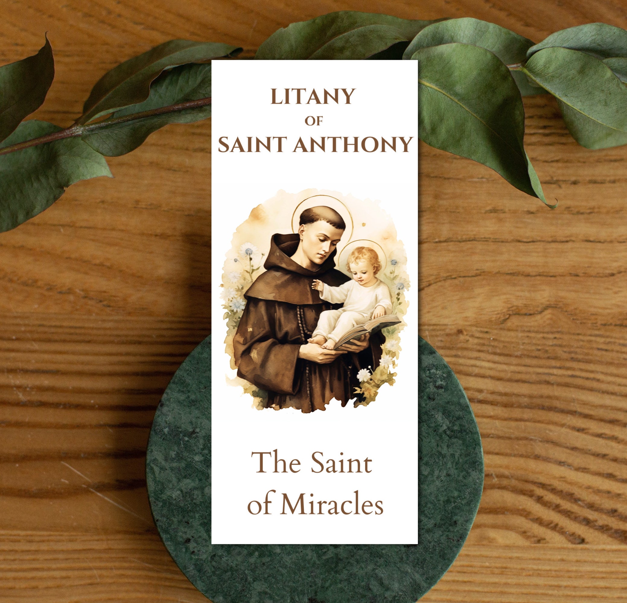 Litany to St. Anthony Printable, St. Anthony of Padua Prayer, St ...